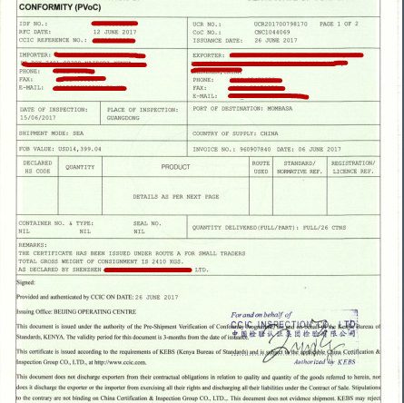 ¿Qué es el Certificado de Conformidad y cómo obtener el COC? | Chinalati
